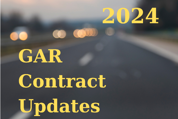 2024 GAR Contract Updates in Georgia - Tuesday July 2, 2024